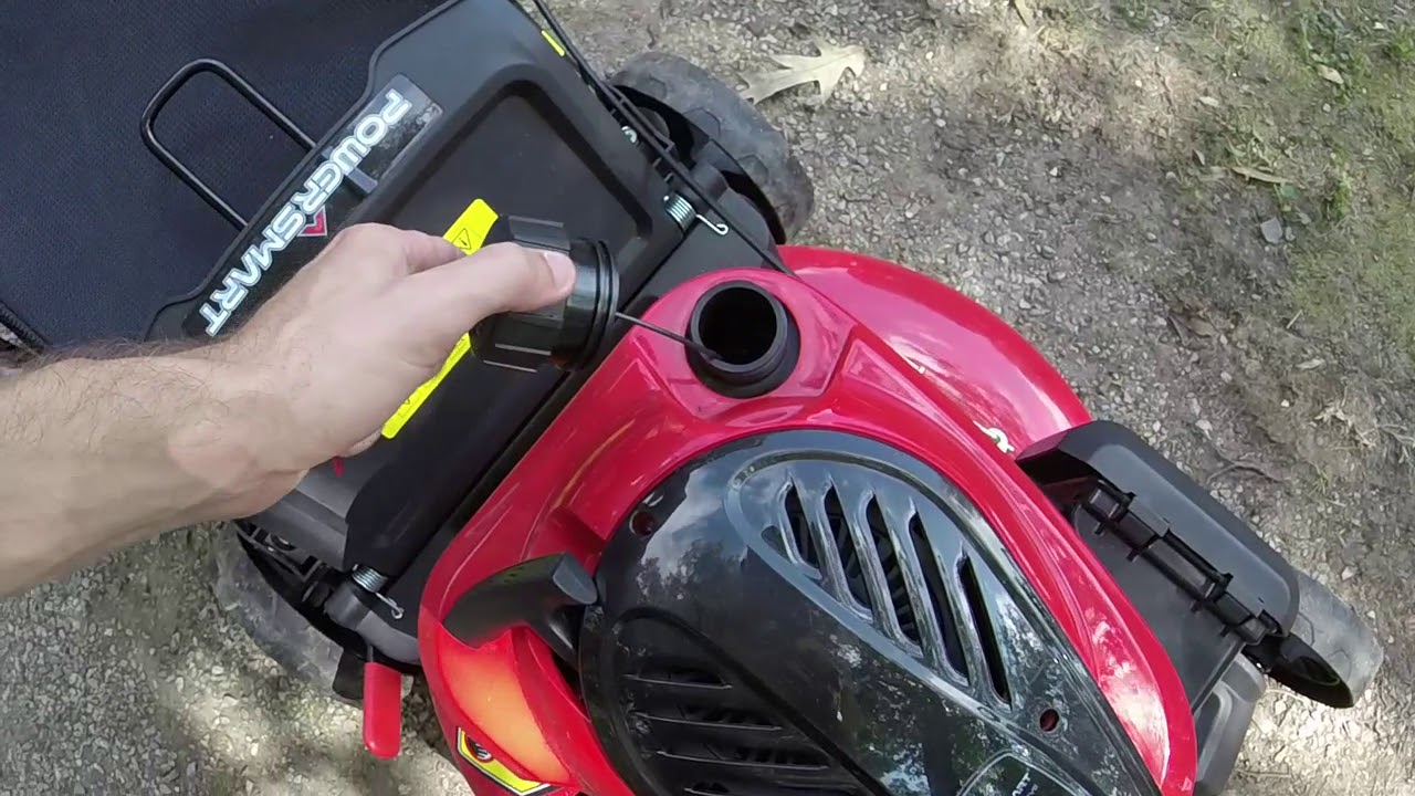 Putting together the Powersmart mower - YouTube