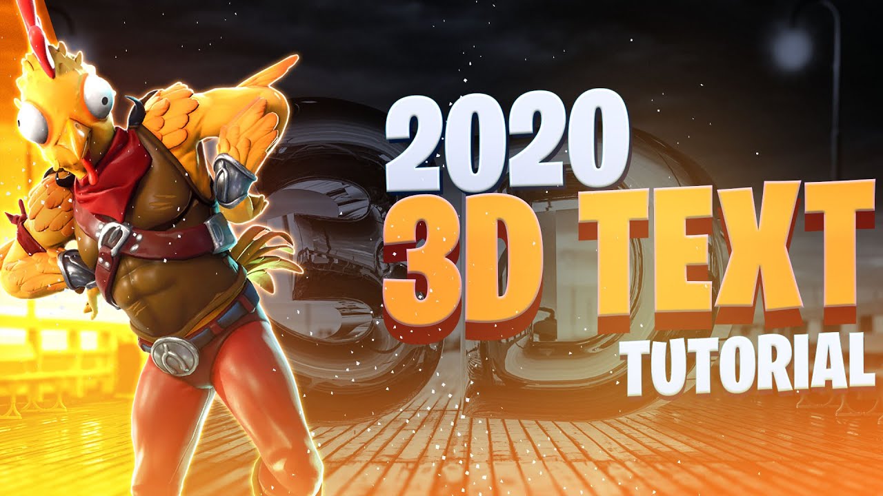 How To Make 3D MOTION TRACKED Text in After Effects (EASY + 2020) - YouTube