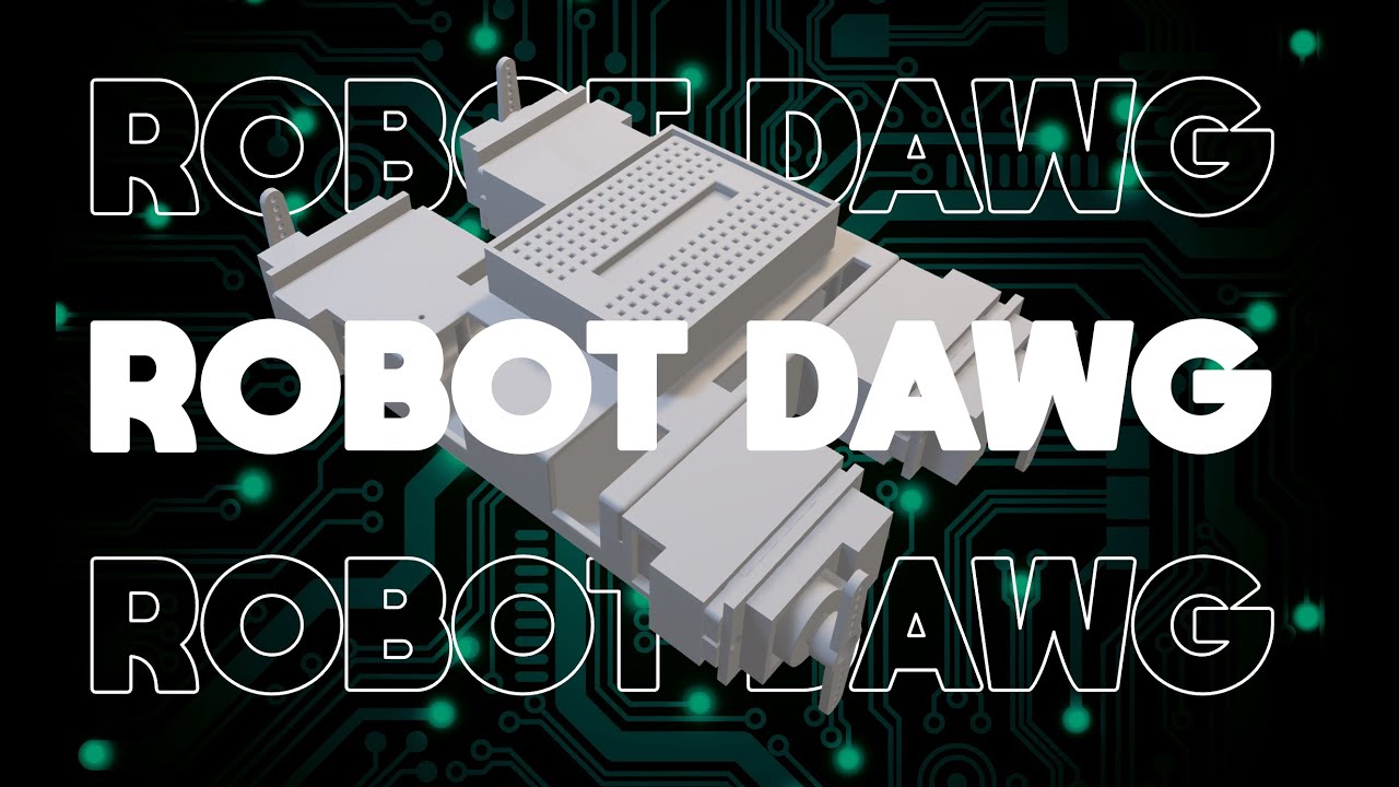ROBOT DAWG • VT CRO Thing-a-majig Competition • Demo Project - YouTube