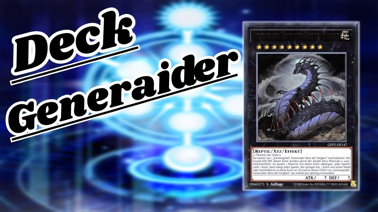 Yu-Gi-Oh - Generaider Deckprofile - YouTube