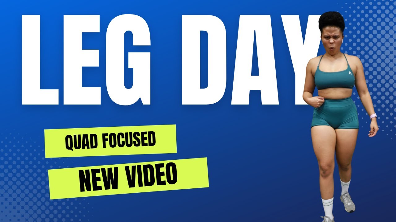 Leg Day - Quad Focused - YouTube