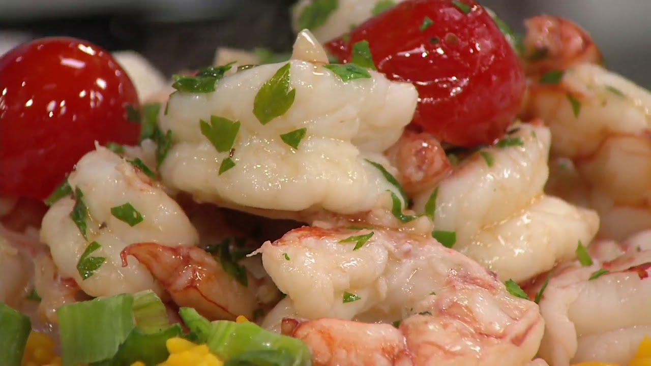 Anderson Seafoods 3-lbs of Wild Patagonian Large Shrimp on QVC - YouTube
