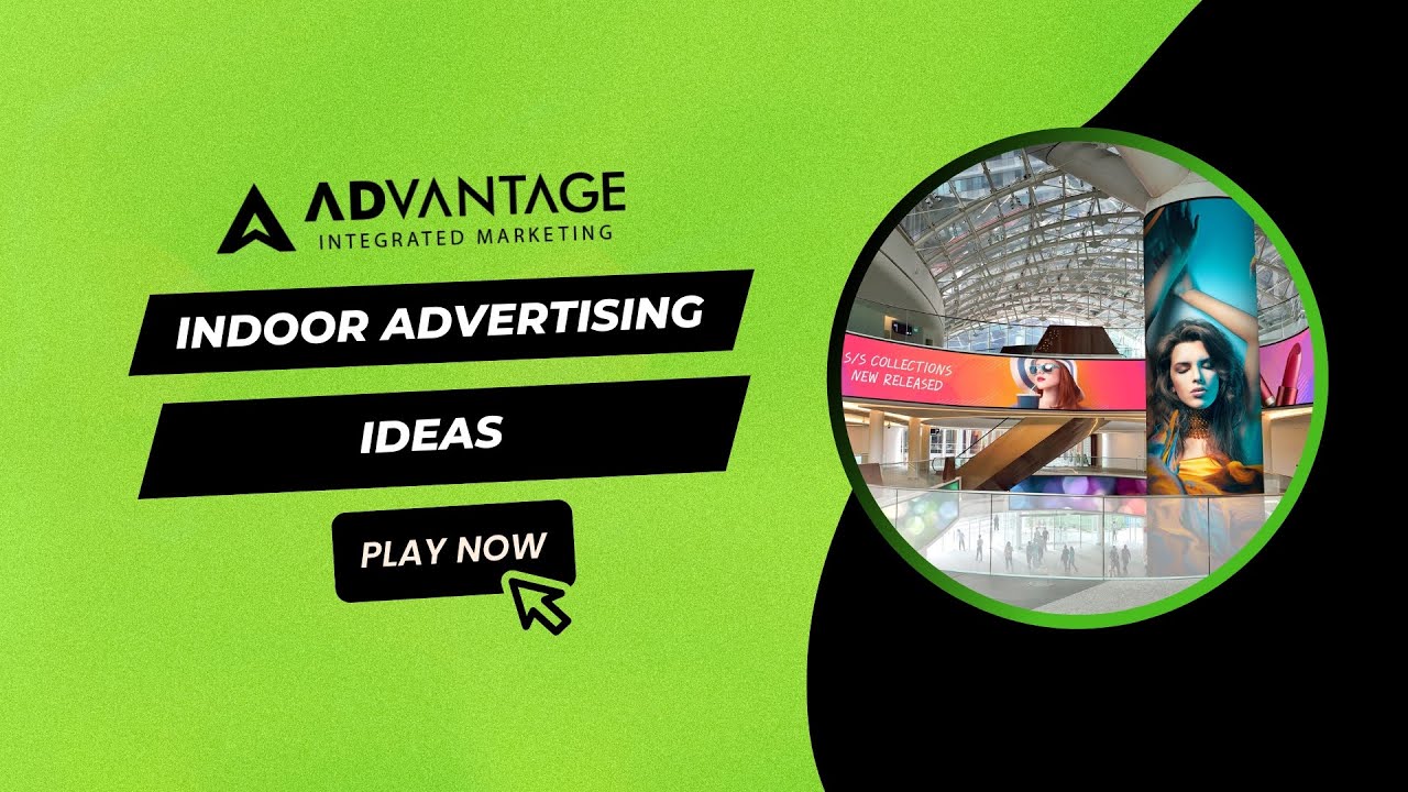 Indoor Advertising Ideas - YouTube