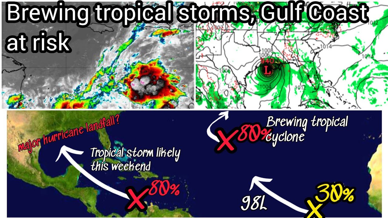 Invests 97L and 99L to be IDA and JULIAN • Major hurricane landfall ...