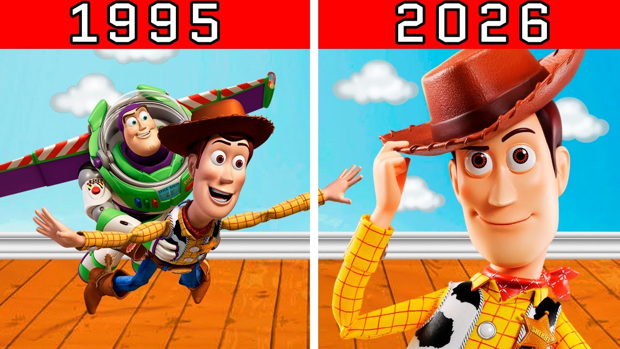 Evolution of Toy Story: 30 Years of Animation Magic 1995 - 2026 - YouTube