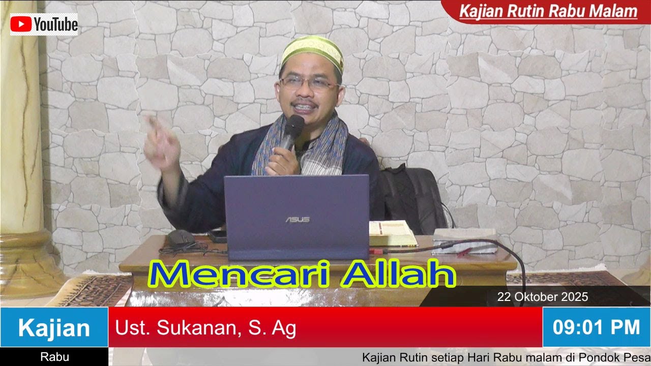 Mencari Allah - Ust. Sukanan, S.Ag - YouTube