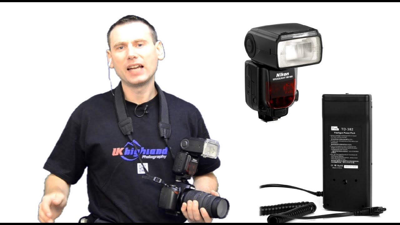 What is a Flashgun Power Pack in Photography? - YouTube
