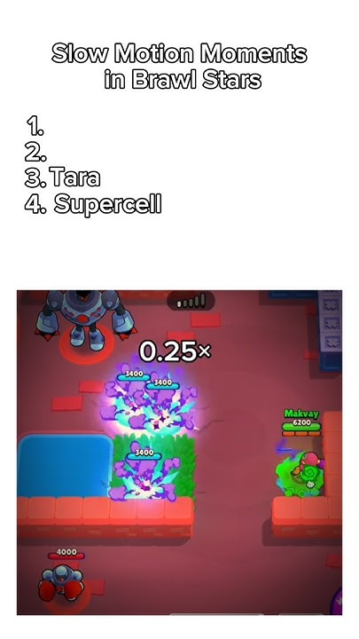 Slow Motion moments in Brawl Stars #brawlstars - YouTube