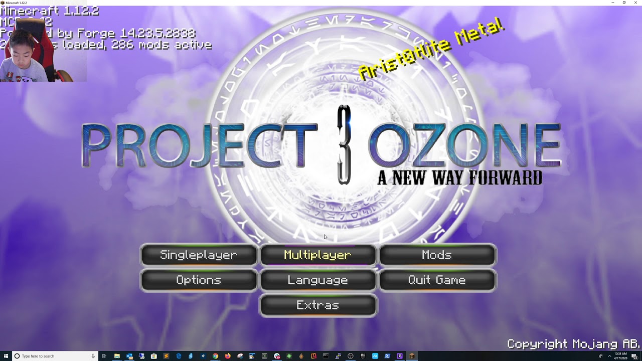 Minecraft Mod - Project Ozone 3: Episode 1 - Creating a new world - YouTube