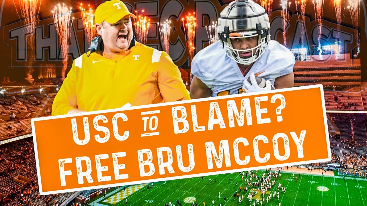 Free Bru McCoy: USC holding up Tennessee receiver - YouTube