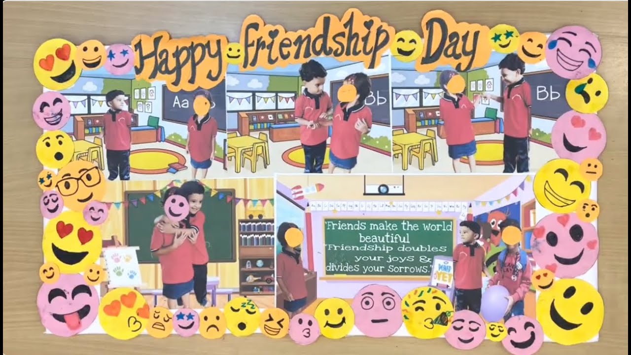 Happy Friendship Day Collage | Collage Gift for Friends | How to make ...