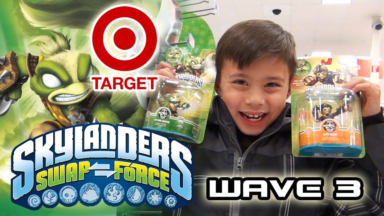 Skylander Hunting SWAP FORCE WAVE 3 at TARGET - Stink Bomb, Spy Rise ...