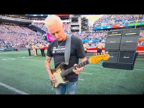 Mike McCready Performs Epic US National Anthem before Seahawks vs Patriots | NFL 2026