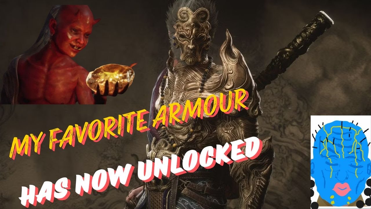 The PILGRIM ARMOR SET is the BEST ARMOR in Black Myth WUKONG - YouTube