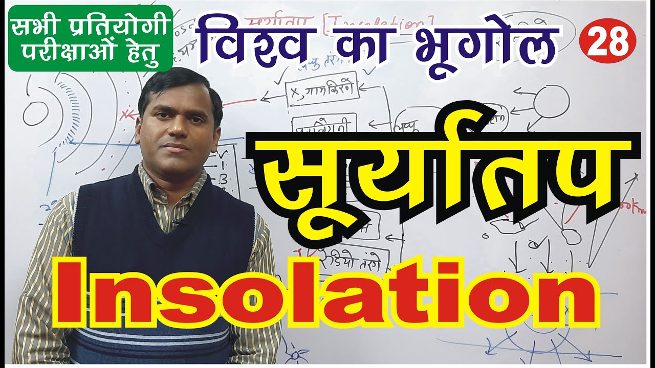 Insolation solar Radiation World Geography For UPSC insolation-solar-radiation-world-geography-for-upsc