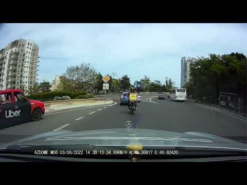 Baku Azerbaijan. Баку готовится к Formula1. Navigator помогает где нет пробок.