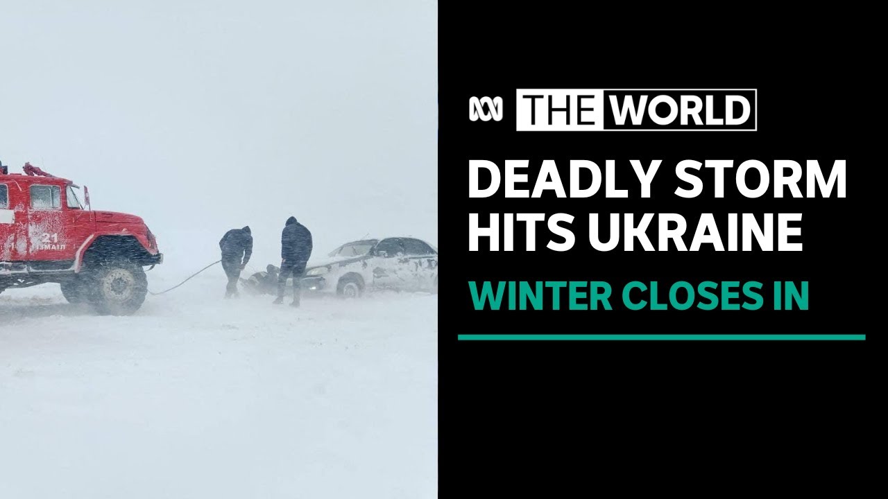 Deadly snowstorms batter Ukraine as Russia conflict's second winter ...