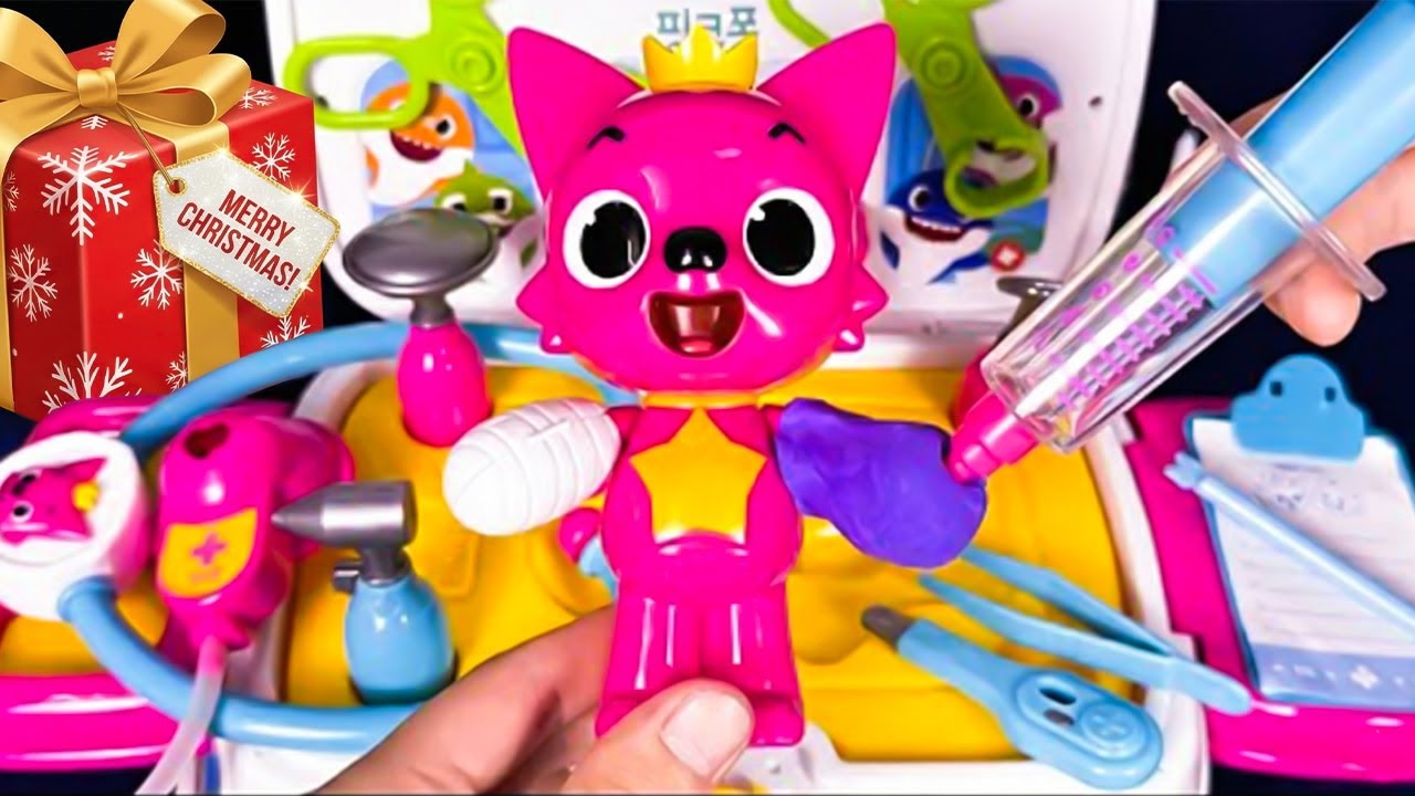 Pinkfong & Memorable Meal 💉Pinkfong visits Doctors and Ambulance ...