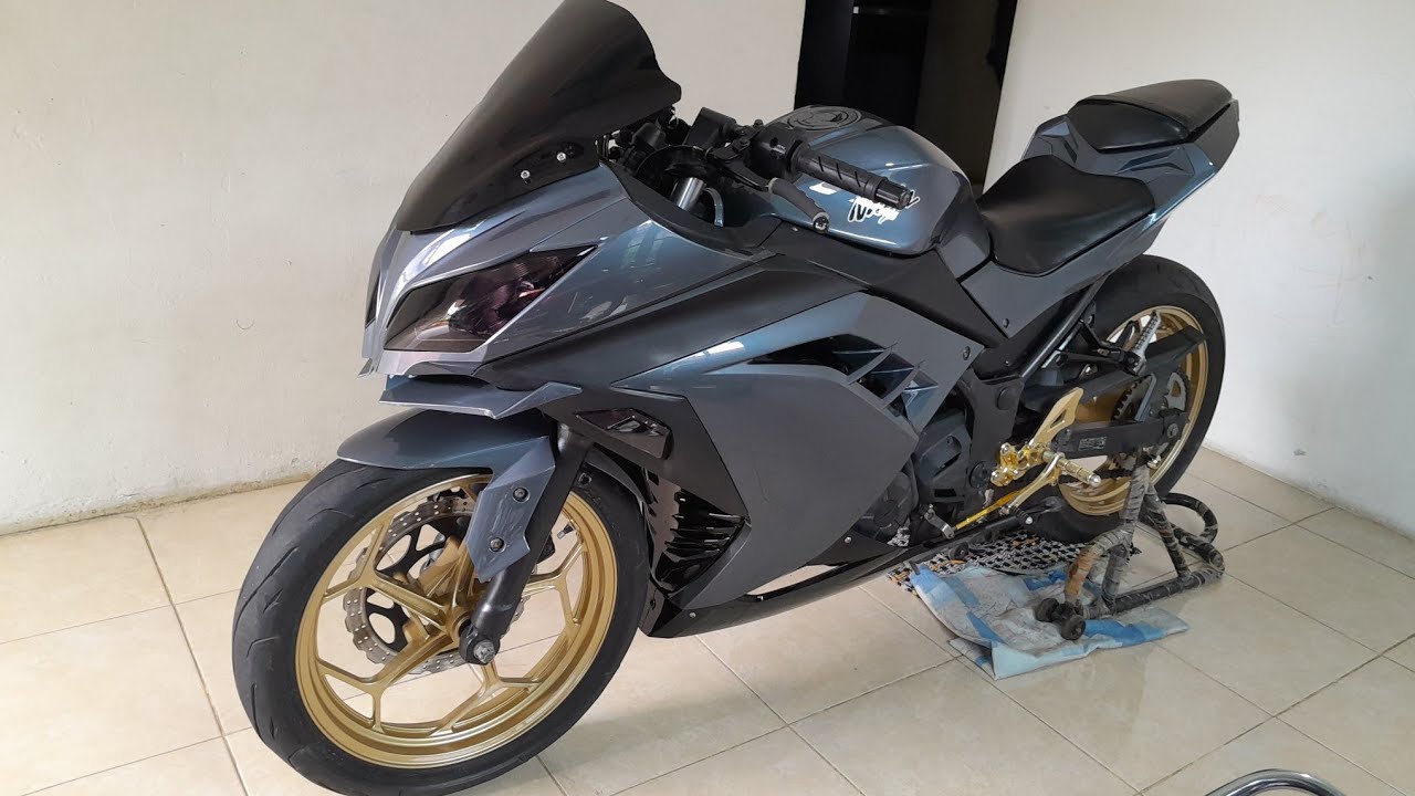 RESTOMOD(RESTORASI MODIFIKASI NINJA 250FI SIMPLE & ELEGAN - YouTube