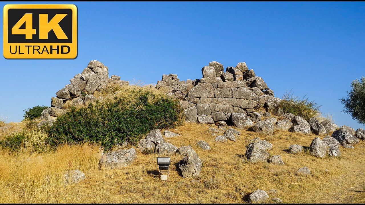 Remainings of Greek Pyramid in Argolis - YouTube