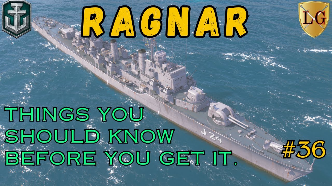 Ragnar - perfect game ruined by CV's | World of Warships #wows - YouTube