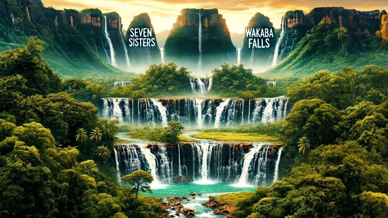 Unbelievable Beauty of Seven Sisters Waterfall & Wakaba Falls ...
