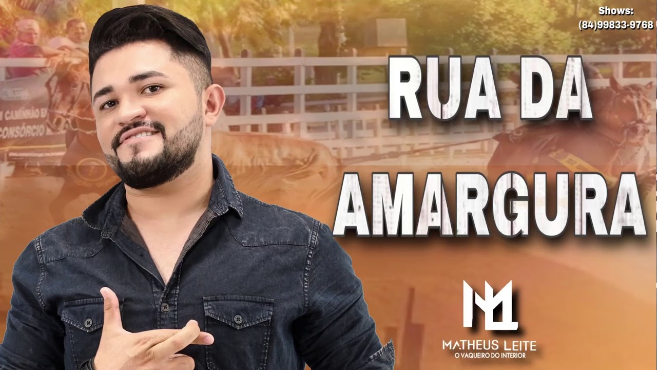 MATHEUS LEITE -RUA DA AMARGURA (CD NOVO) - YouTube