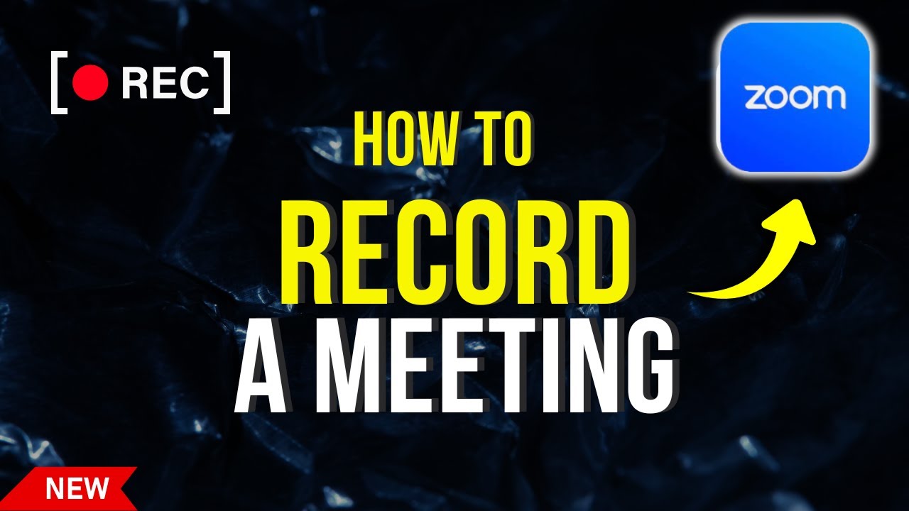 How to Record a Zoom Meeting in MP4 Format Easily - YouTube
