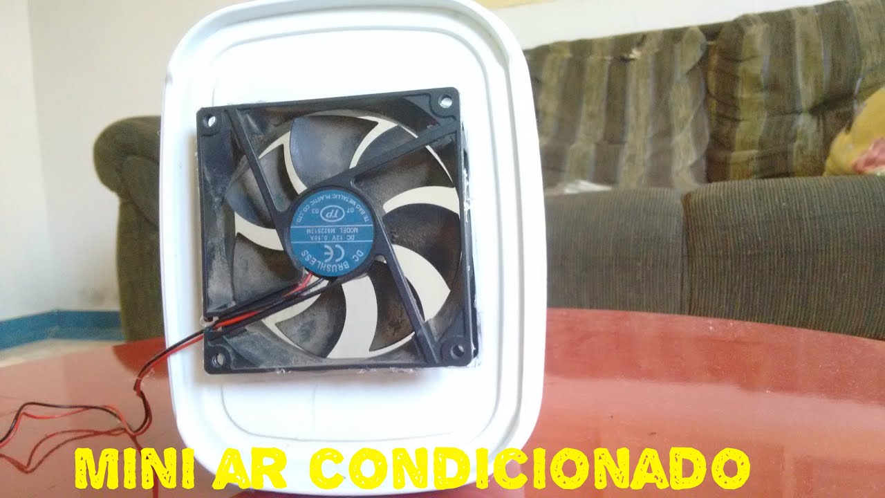 Mini Ar Condicionado - Como Fazer - YouTube