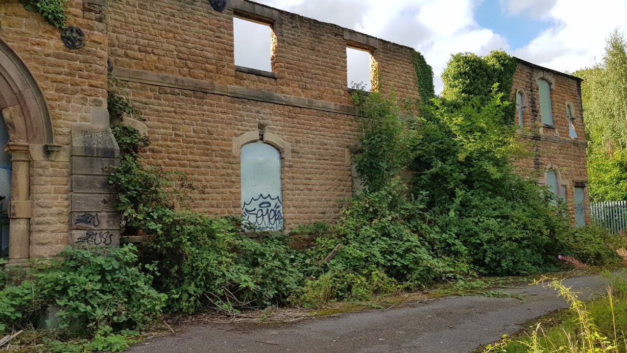 Abandoned remains of Bulwell hall stables - YouTube
