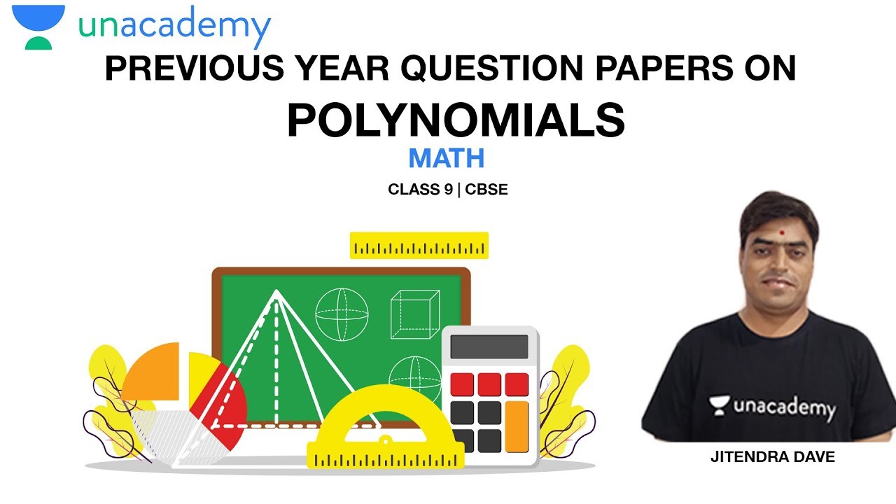 Polynomials | Test Paper | Maths | Class 9 | NCERT | CBSE | Jitendra ...