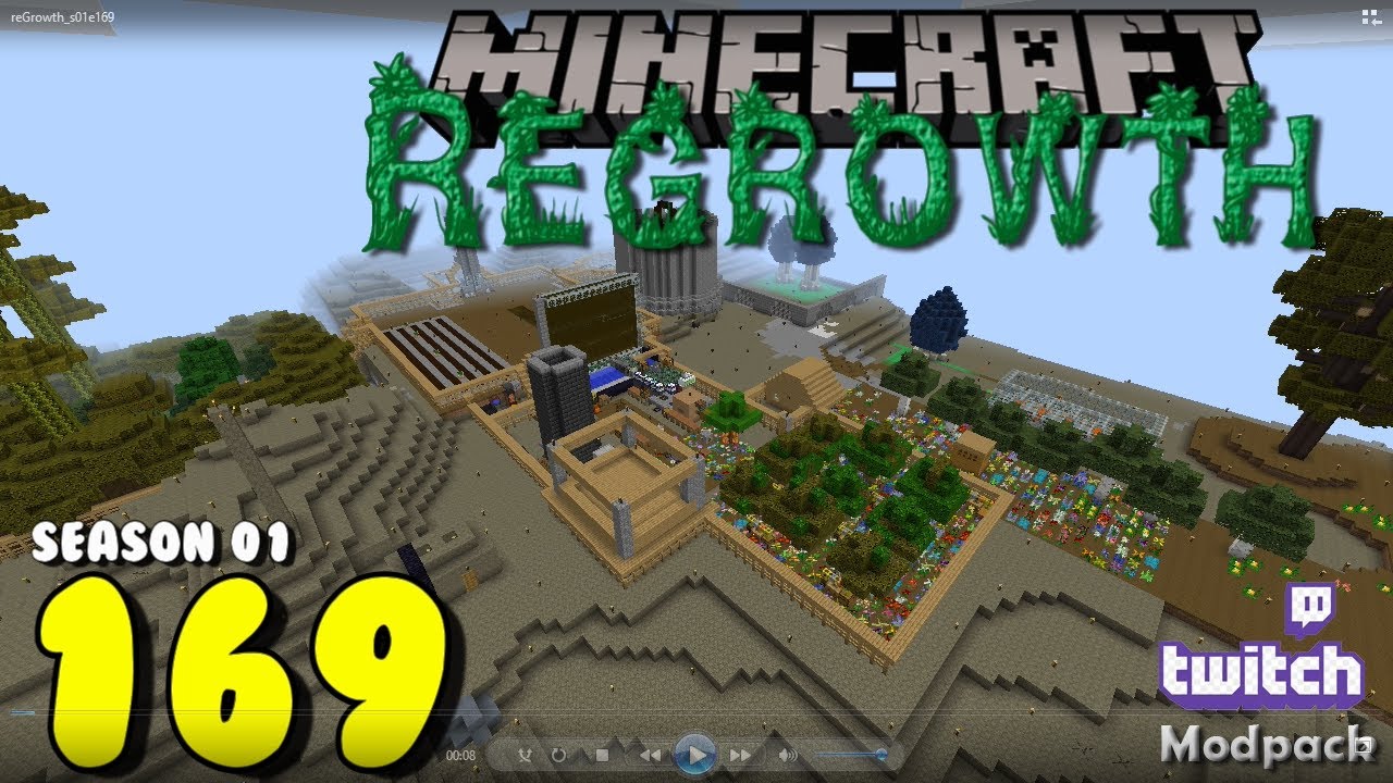 Regrowth S01E169 - I'm Bleeding Out - Minecraft Modpack Let's Play ...