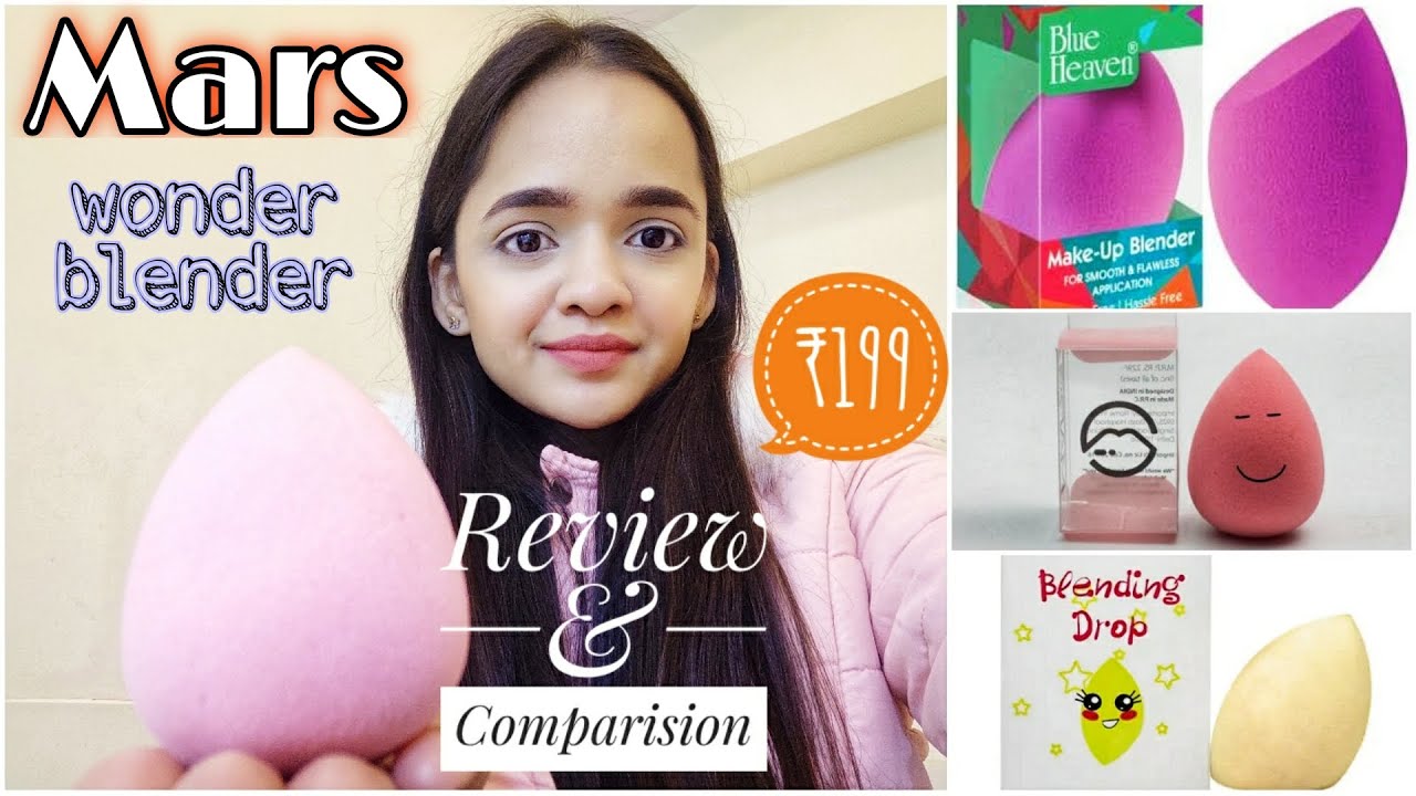 Mars Makeup Sponge Review | Comparision with Blue Heaven & 20 Something ...