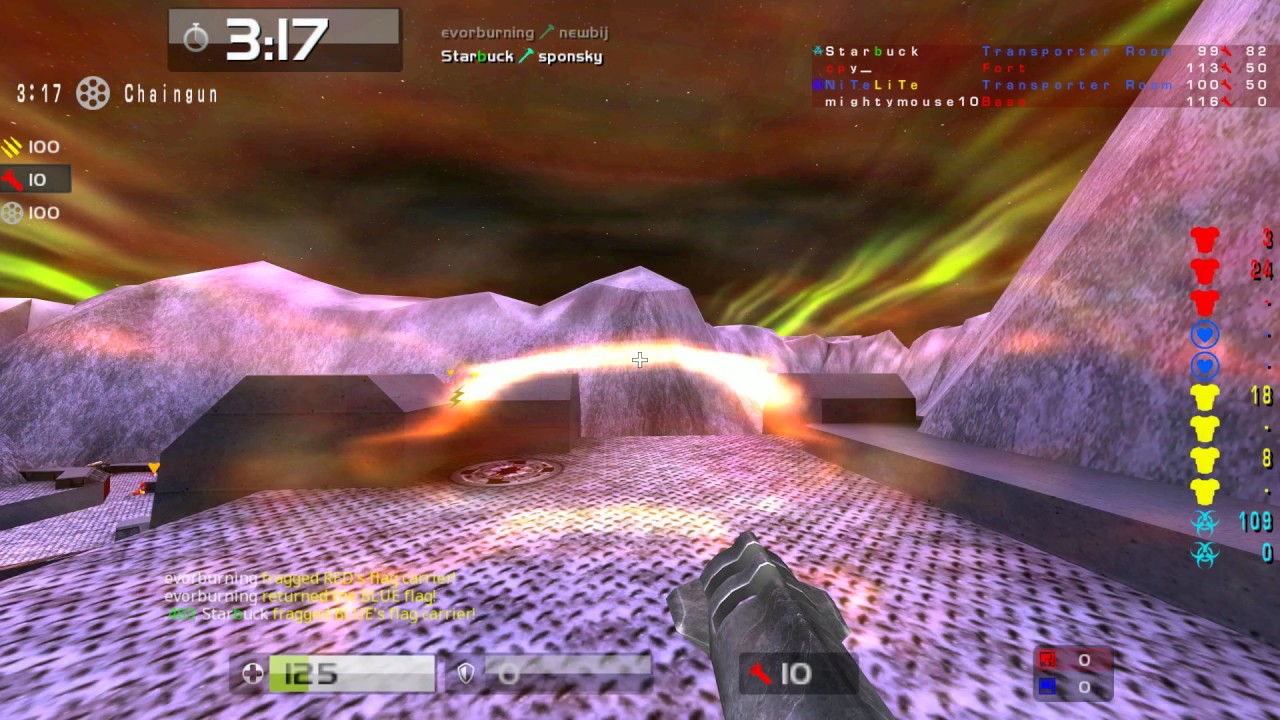 QuakeCon 2014 freeplay CTF: newbij - Distant Screams - YouTube