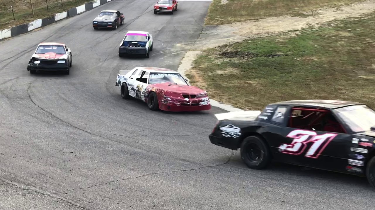 September 29, 2019 Jasper Speedway Street Stock Race Start. - YouTube