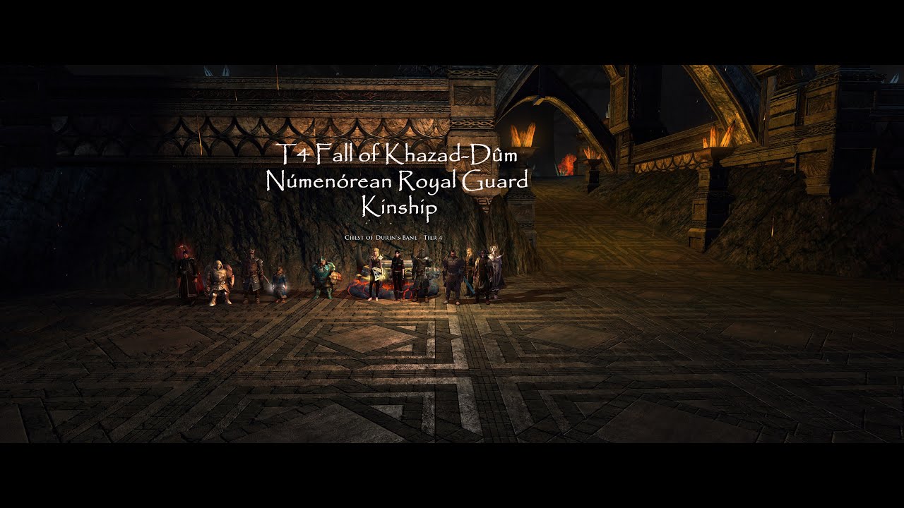 LOTRO Fall of Khazad-Dûm (FoKD) T4 | NRG Kinship | Champion POV - YouTube