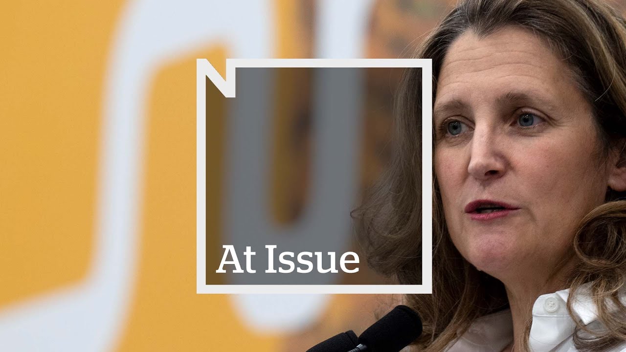 Freeland warns of ‘difficult days ahead' as economy slows | At Issue ...