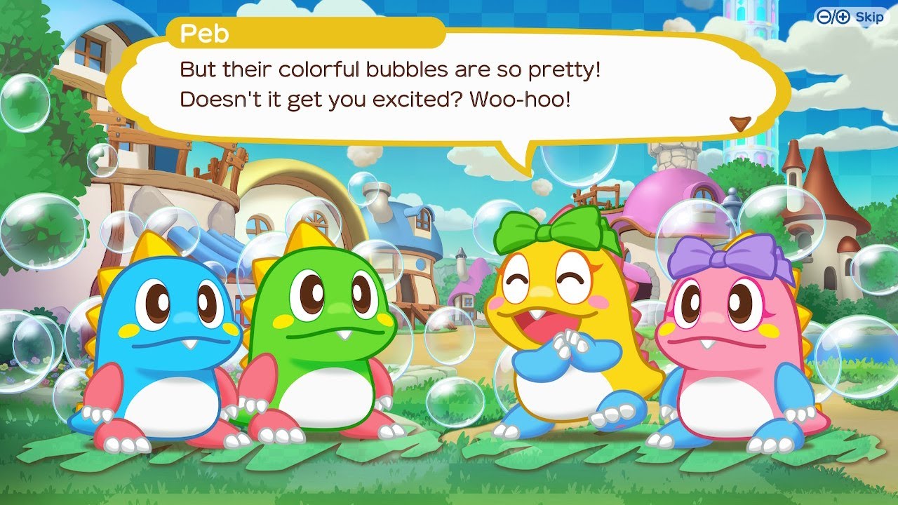 Puzzle Bobble Everybubble! Gameplay 🌈 Nintendo Switch - Cute puzzler ...