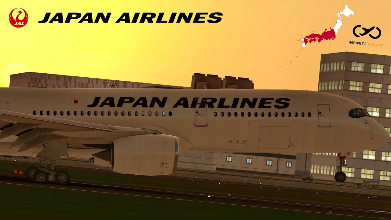 Infinite Flight: Naha (OKA) to Tokyo (HND) | Japan Airlines | Airbus ...