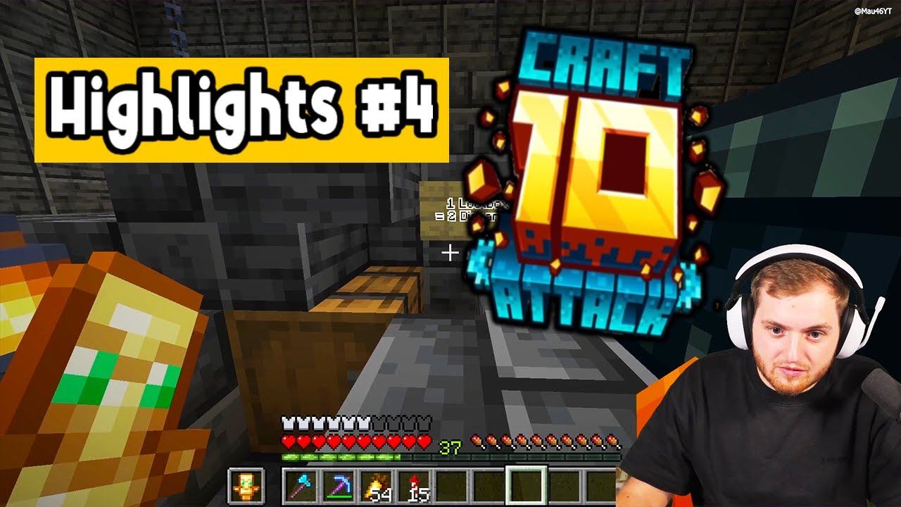 Rage, Kills & Fails - Best of Craft Attack 10 Highlights #4 - YouTube