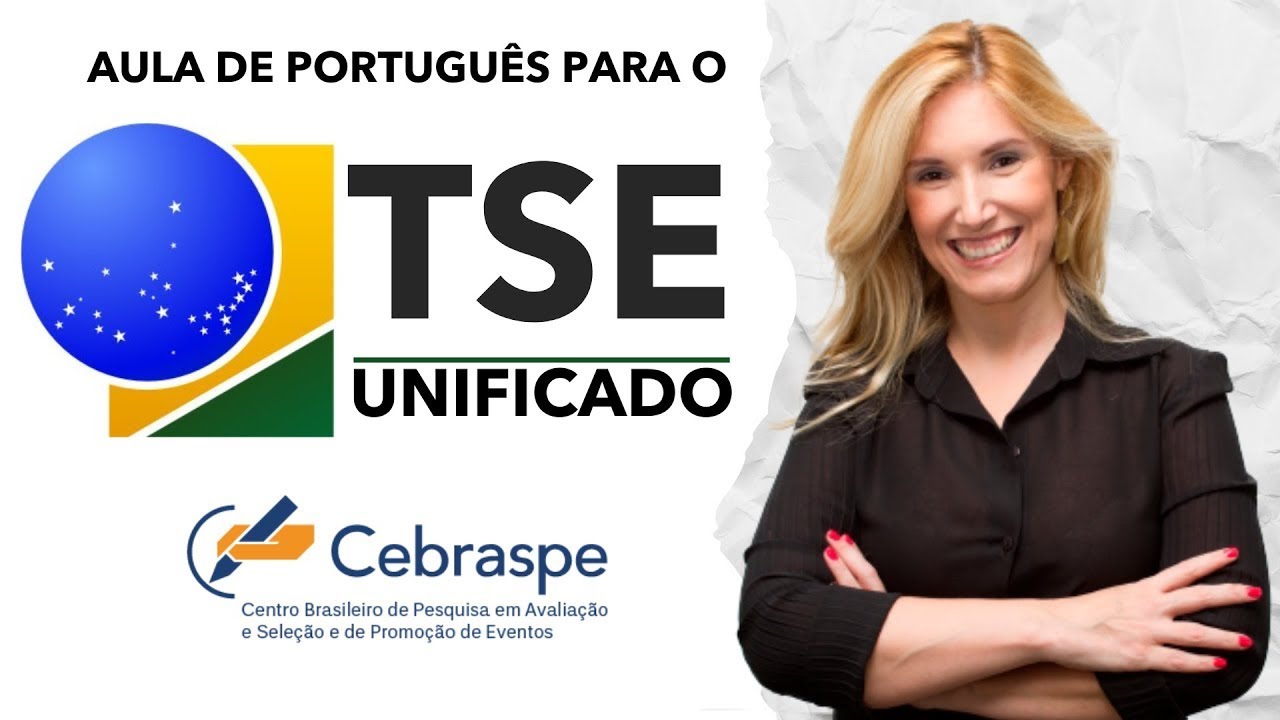 Aula Inaugural de Português para o Concurso do TSE / CEBRASPE - Prof.ª ...