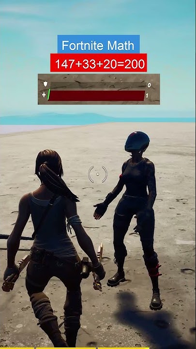 Fortnite Maths 😂😂 - YouTube
