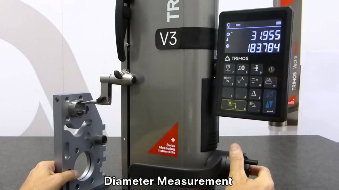 TRIMOS 2차원 측정기 V3 / V4 모델 동영상 -1 - YouTube