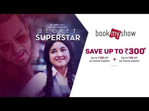 Secret Superstar (2017) - Zaira Wasim | Movie Ticket Offer @BookMyShow