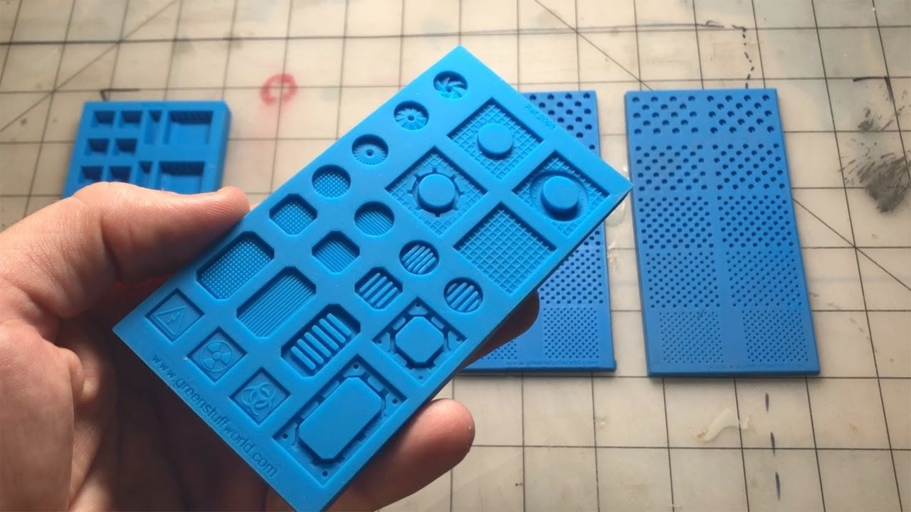 Mold making for Gunpla ⎮ Retail silicone molds for gunpla/mecha⎮base ...