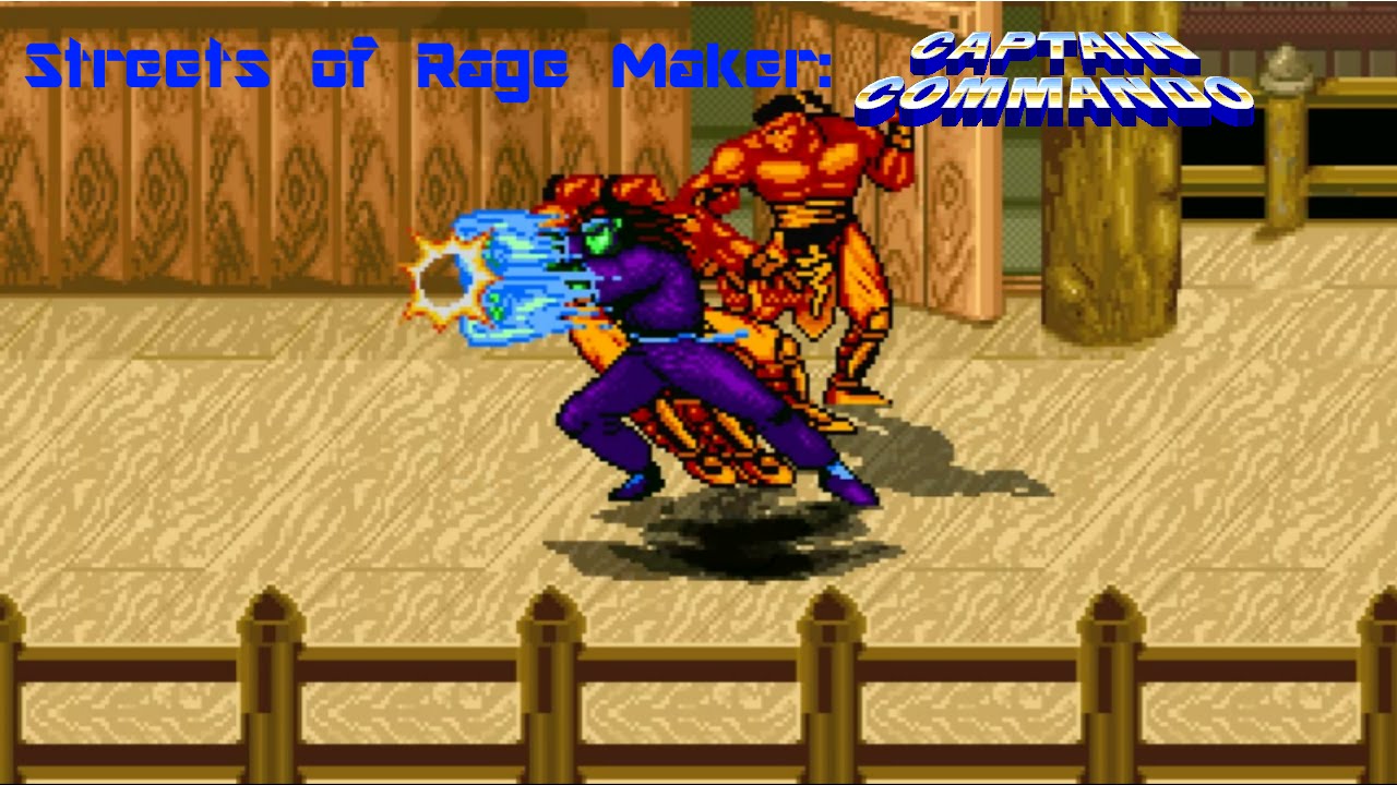 Streets of Rage Maker: Captain Commando - YouTube