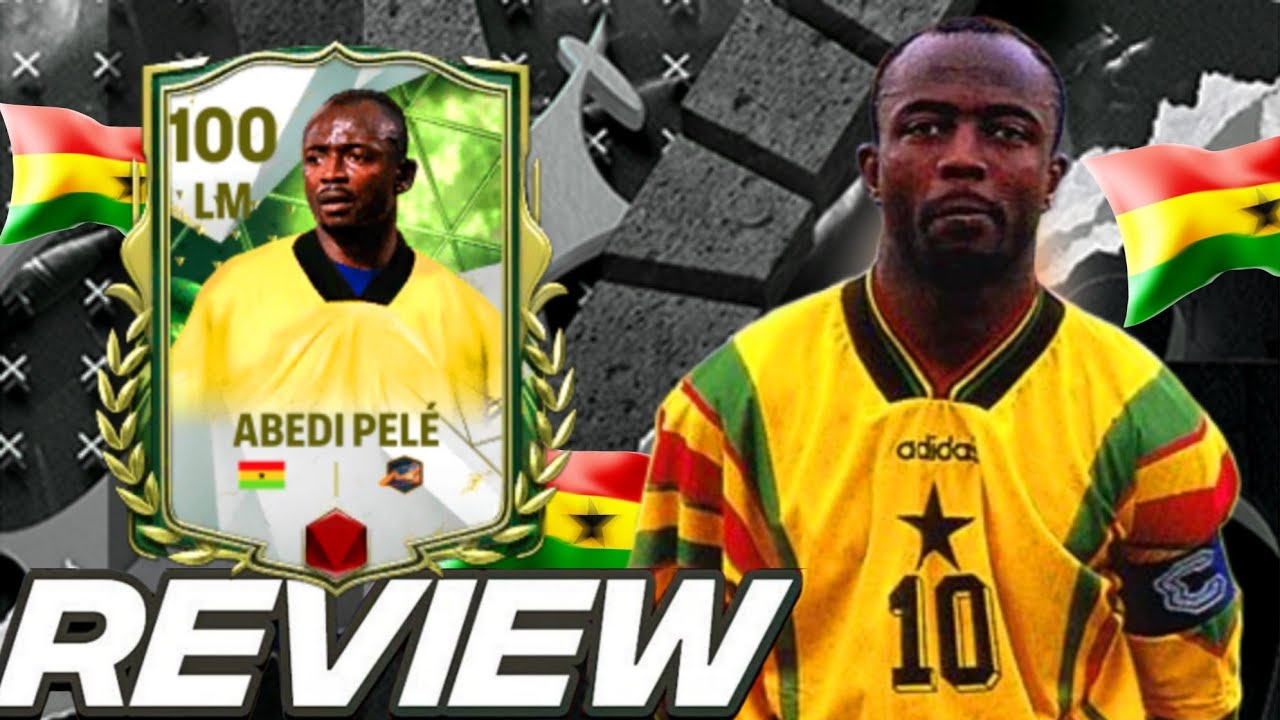 96 RATED🥶ABEDI PELE REVIEW/GAMEPLAY || FC MOBILE 24 - YouTube