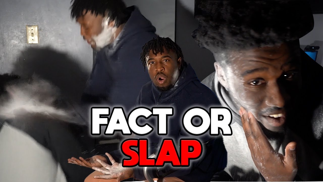 FACT OR SLAP ** Things got very personal ** - YouTube