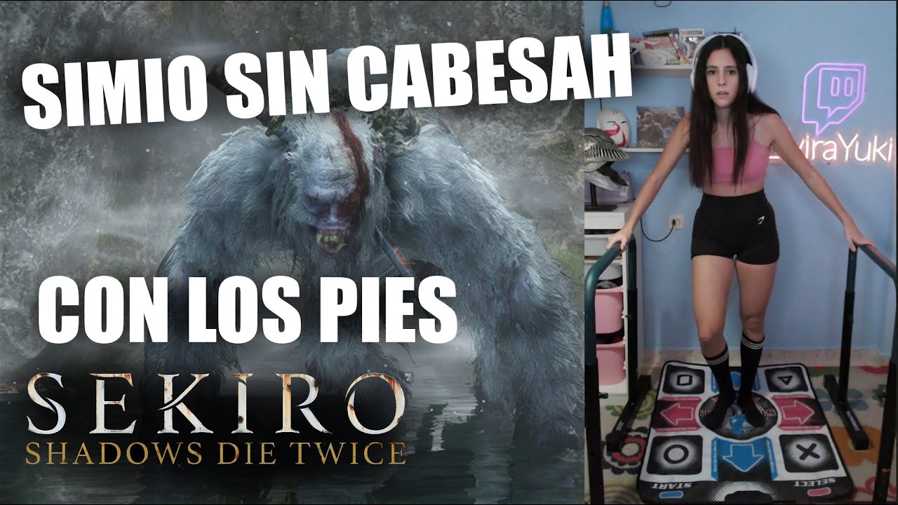 SIMIO SIN CABESAH CON LOS PIES // SEKIRO DANCEPAD - YouTube