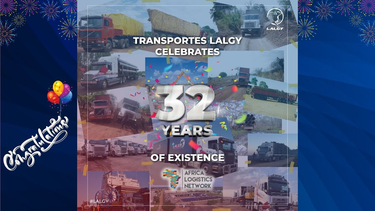 TRANSPORTES LALGY celebrates its 32th anniversary - YouTube